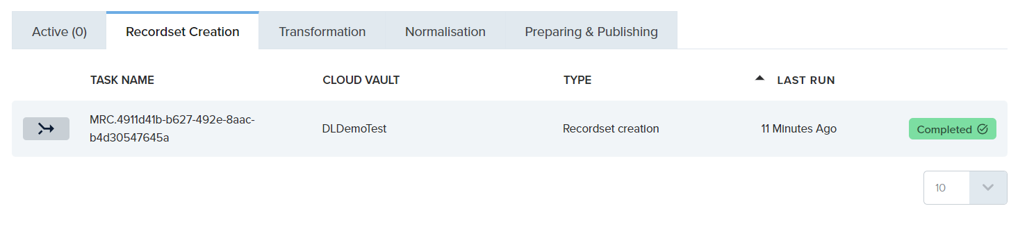 Create a Recordset – InfoSum