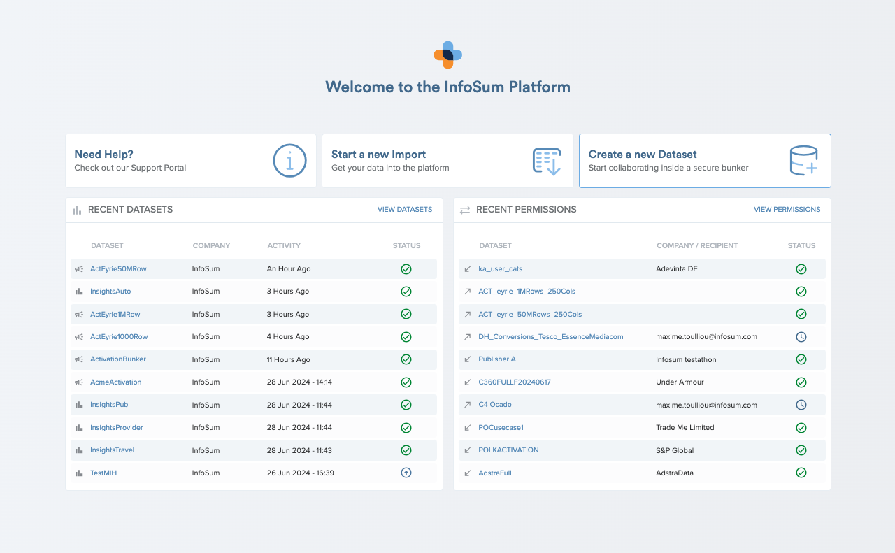 Onboarding Your Data – InfoSum