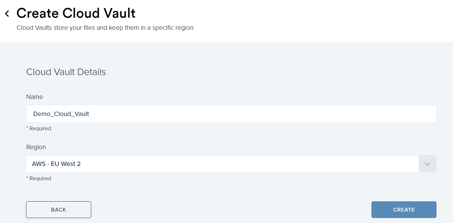 Creating a Cloud Vault – InfoSum